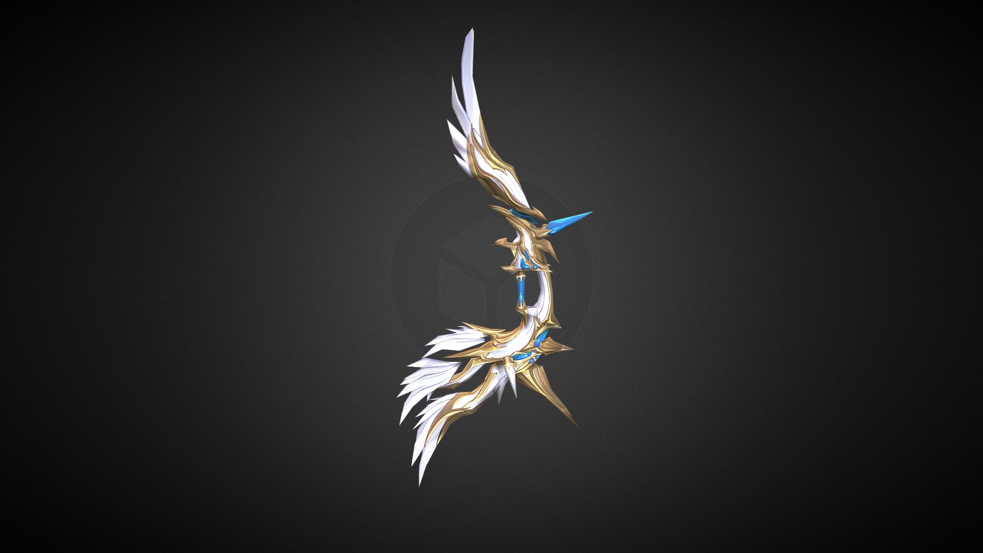 Stylized Fantasy RPG Bow 3 - 3D model by EchoraPixel [fba8156] - Sketchfab