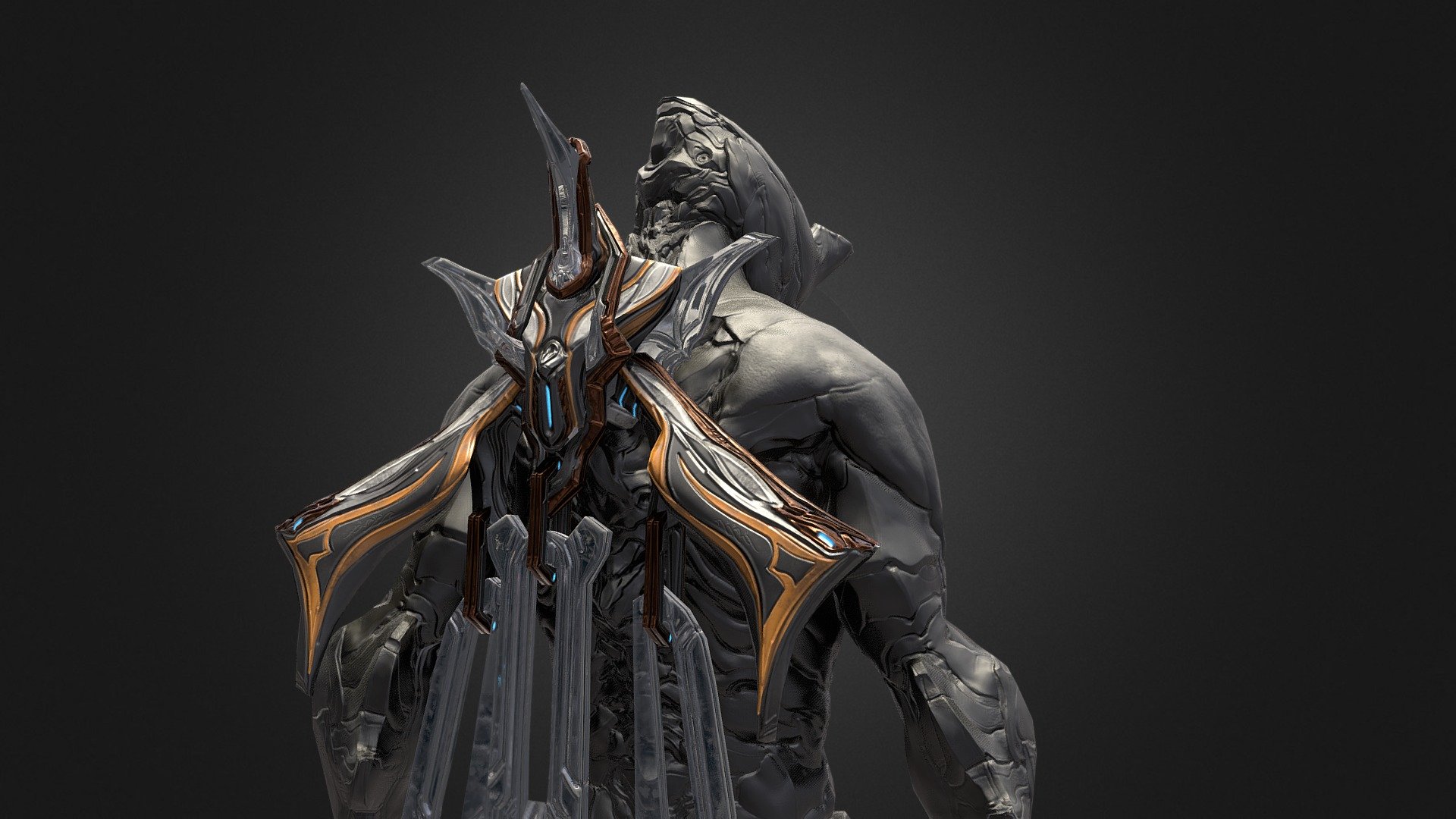 Warframe Tennogen [Alocana Syandana MK-II] - 3D model by blazingcobalt ...