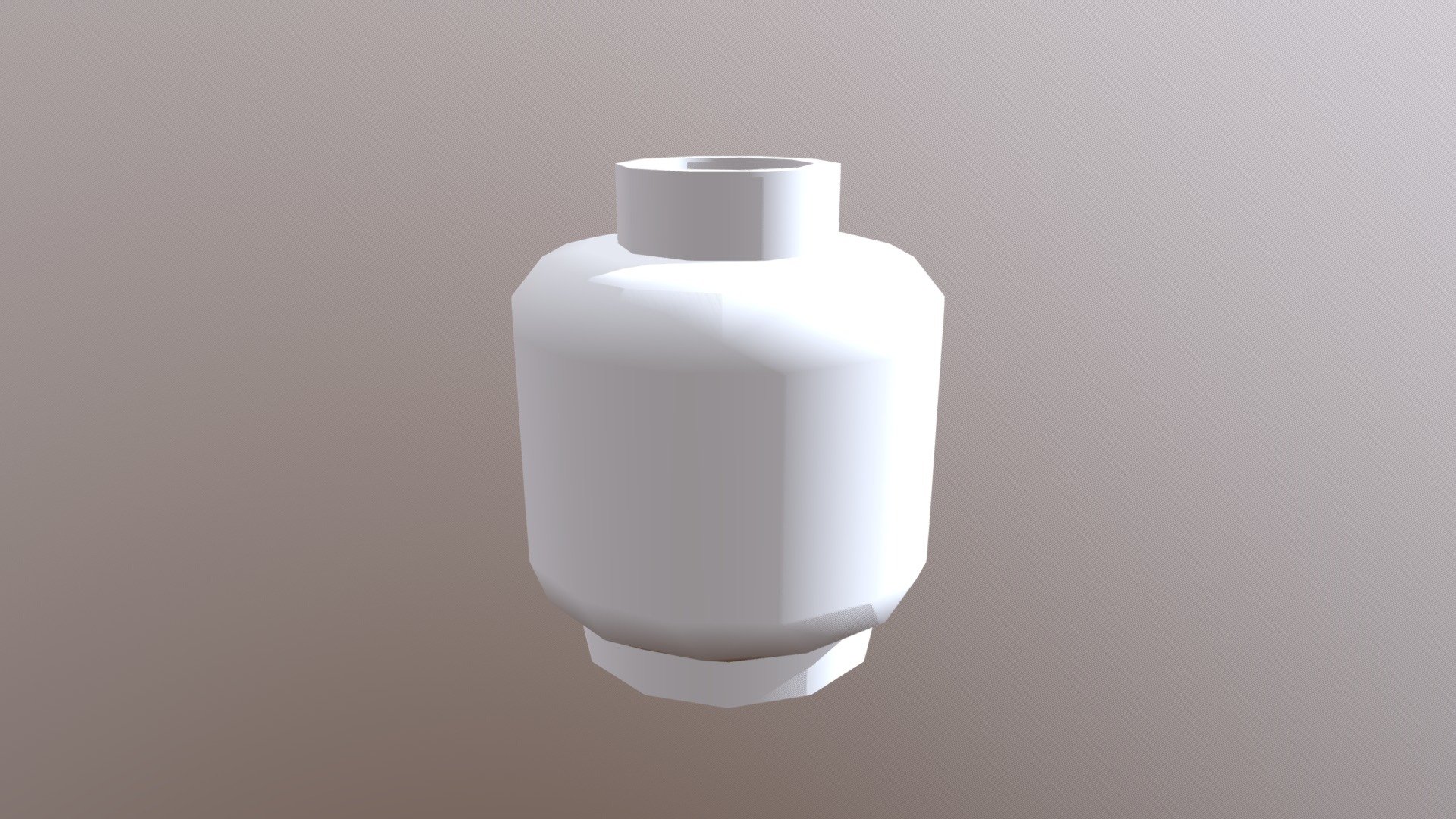 LEGO Figure Head - 3D model by 187472sam [fbac5bc] - Sketchfab