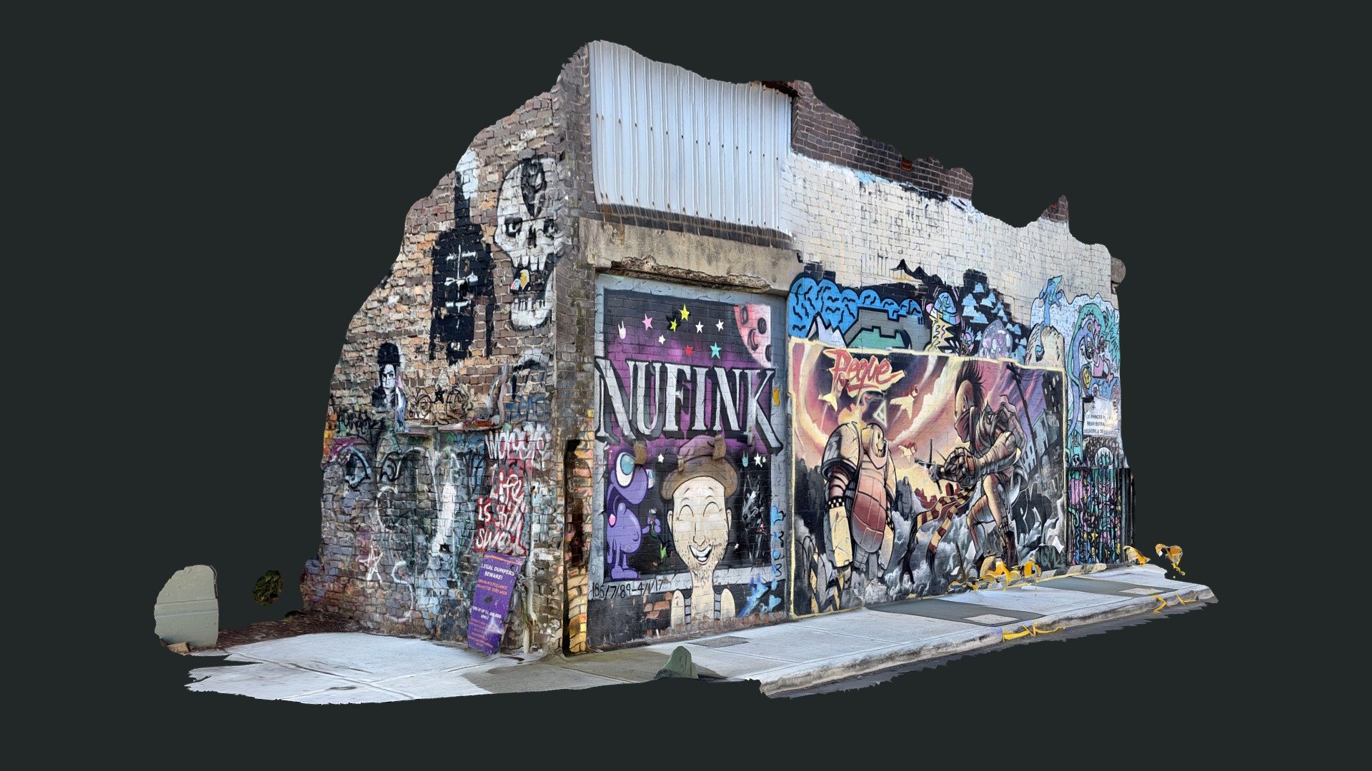 St Peter’s Street Art - Buy Royalty Free 3D model by Scott Cotterell ...