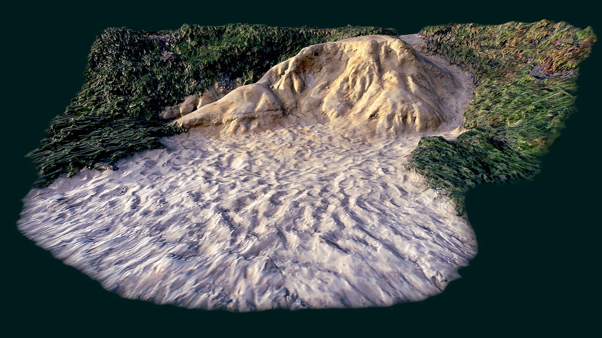Sand Hill - 3D model by rosiestraz (@rosierappaport) [fbaf754] - Sketchfab
