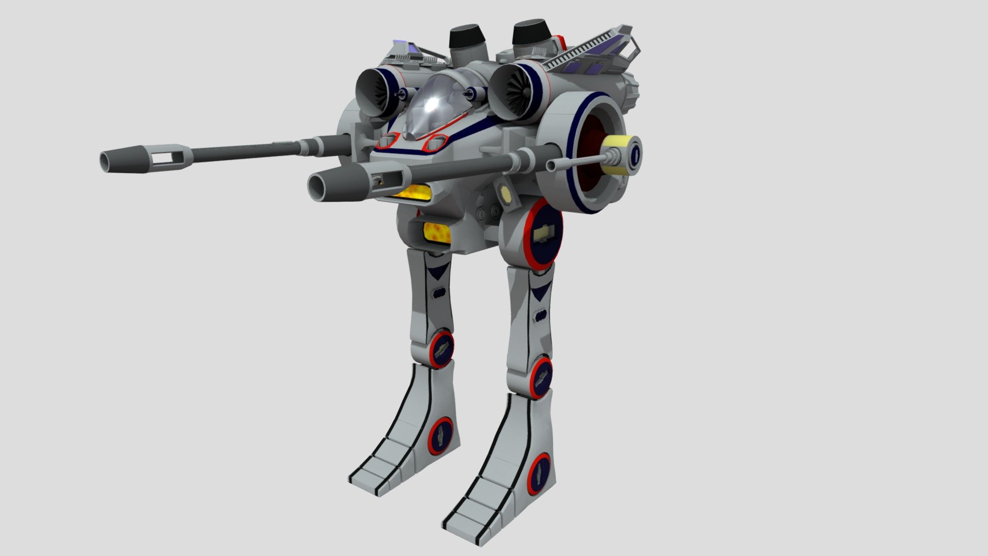 Mechanic Robot Gun - Buy Royalty Free 3D model by Marianito [fbb1223 ...