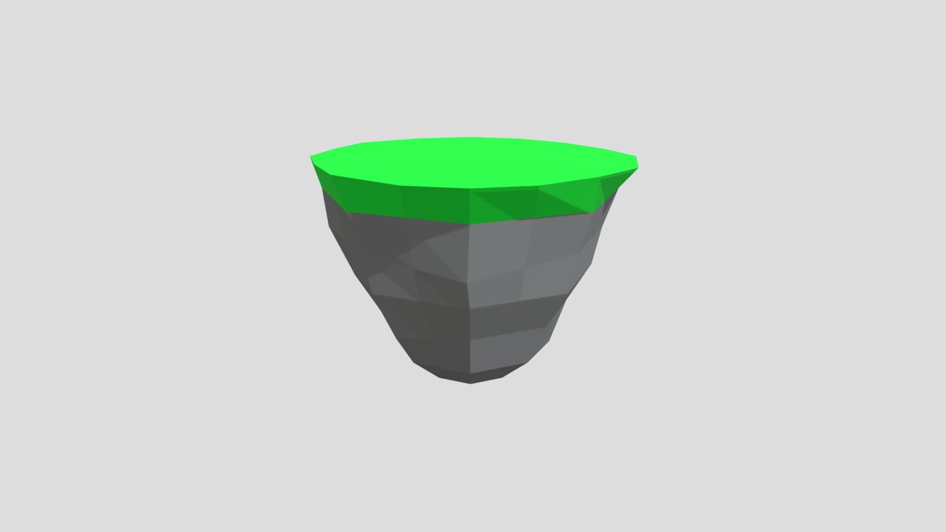 [LOW-POLY] Floating Island - Download Free 3D model by Minigodder ...