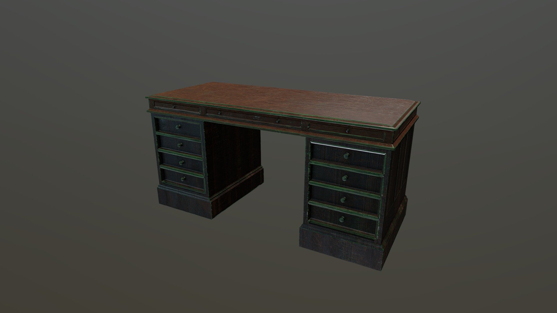 Medieval Room Desk - 3D model by Sebastian Trujillo Vega ...