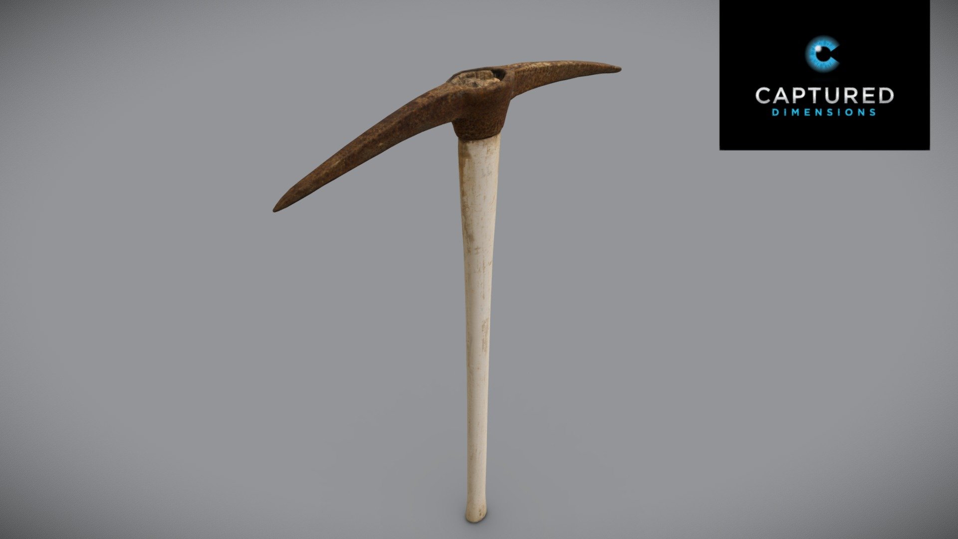 Rustic Long Handled Pickaxe - Buy Royalty Free 3D model by ...
