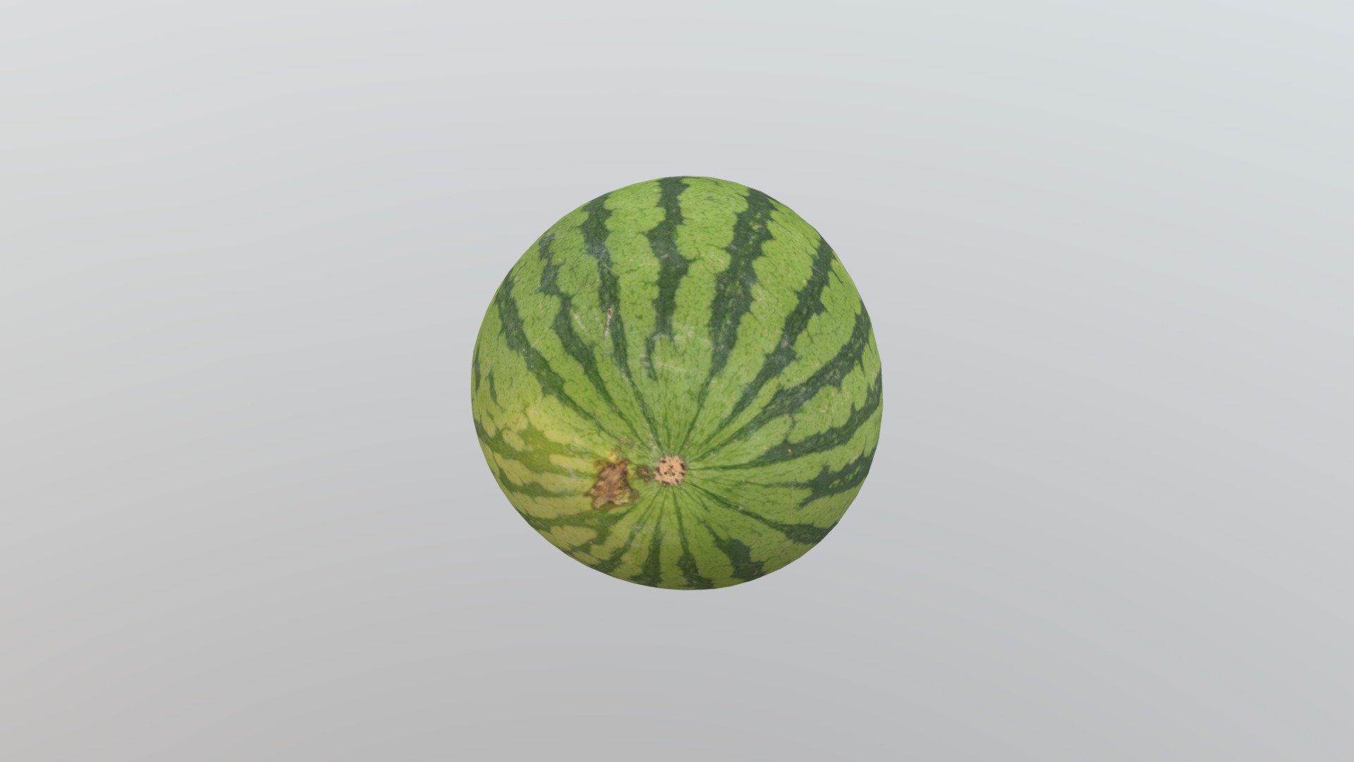Watermelon 3D Model AR VR PBR - 3D model by multicrowstudio [fbb437f ...