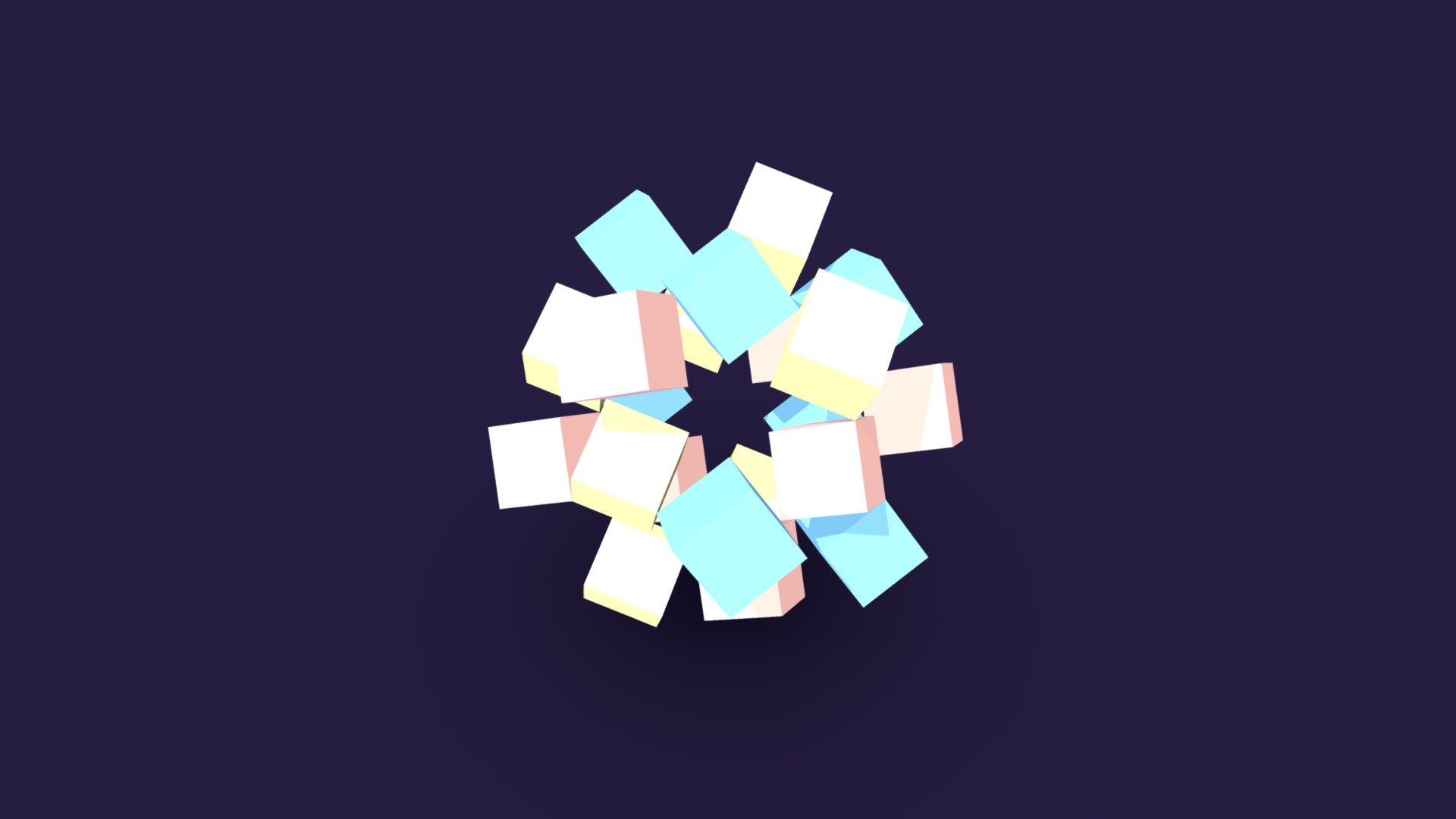 Cube Dance - 3D model by jjkostick [fbb53b9] - Sketchfab