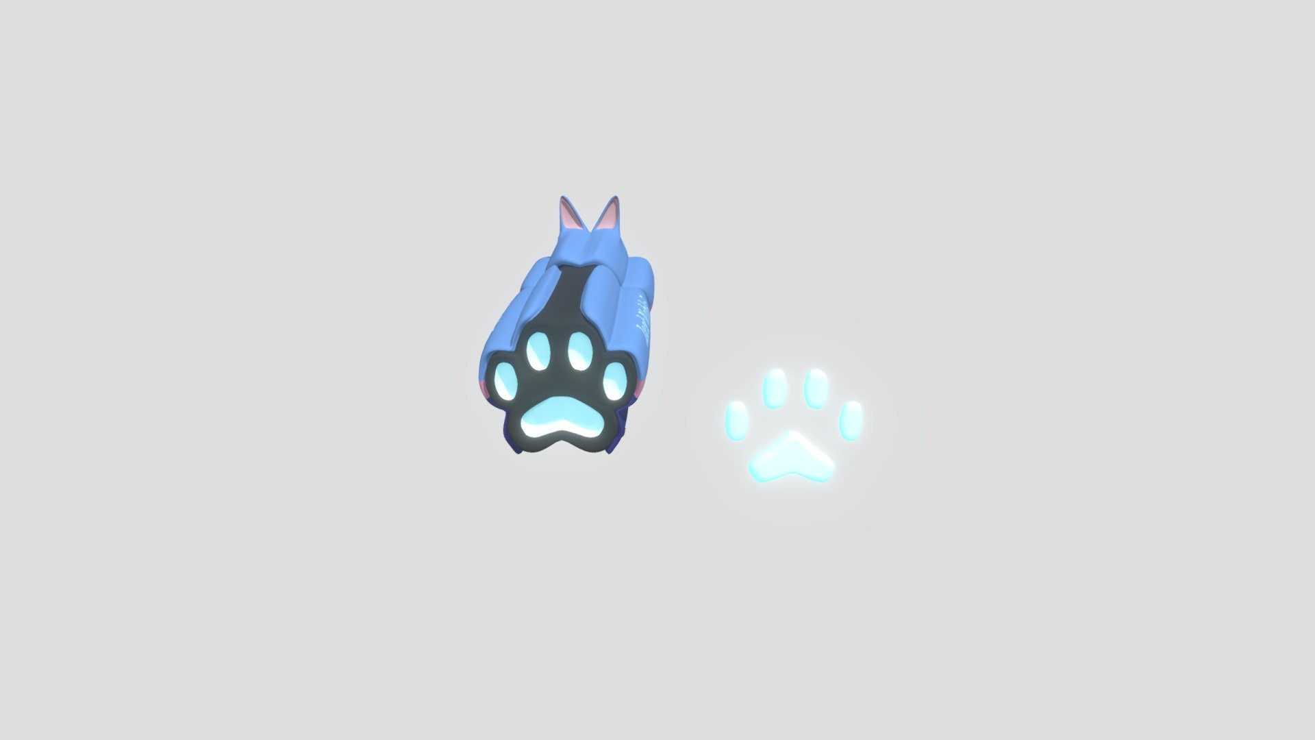 Floof Paw Gun Prototype For Community - 3D model by JackNoble5 [fbb5840 ...