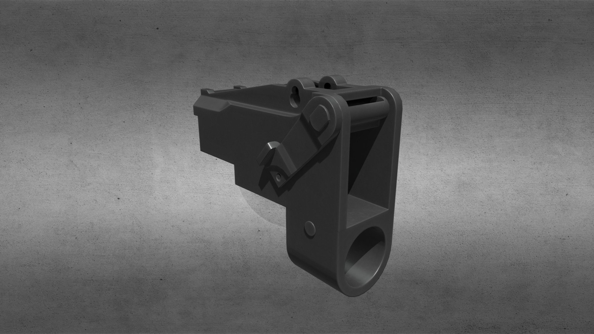 [MWS] AK Rear Sight Block - 3D model by BayernMaik [fbb778a] - Sketchfab