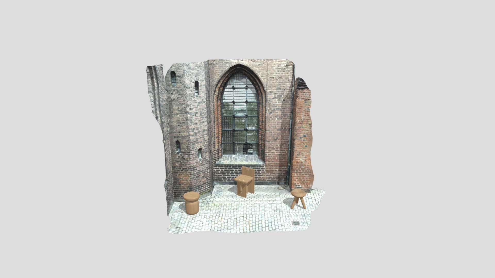 Nikolaj Kunsthal_01 with GOPLE, KINOKO & BO_14 - 3D model by collect ...