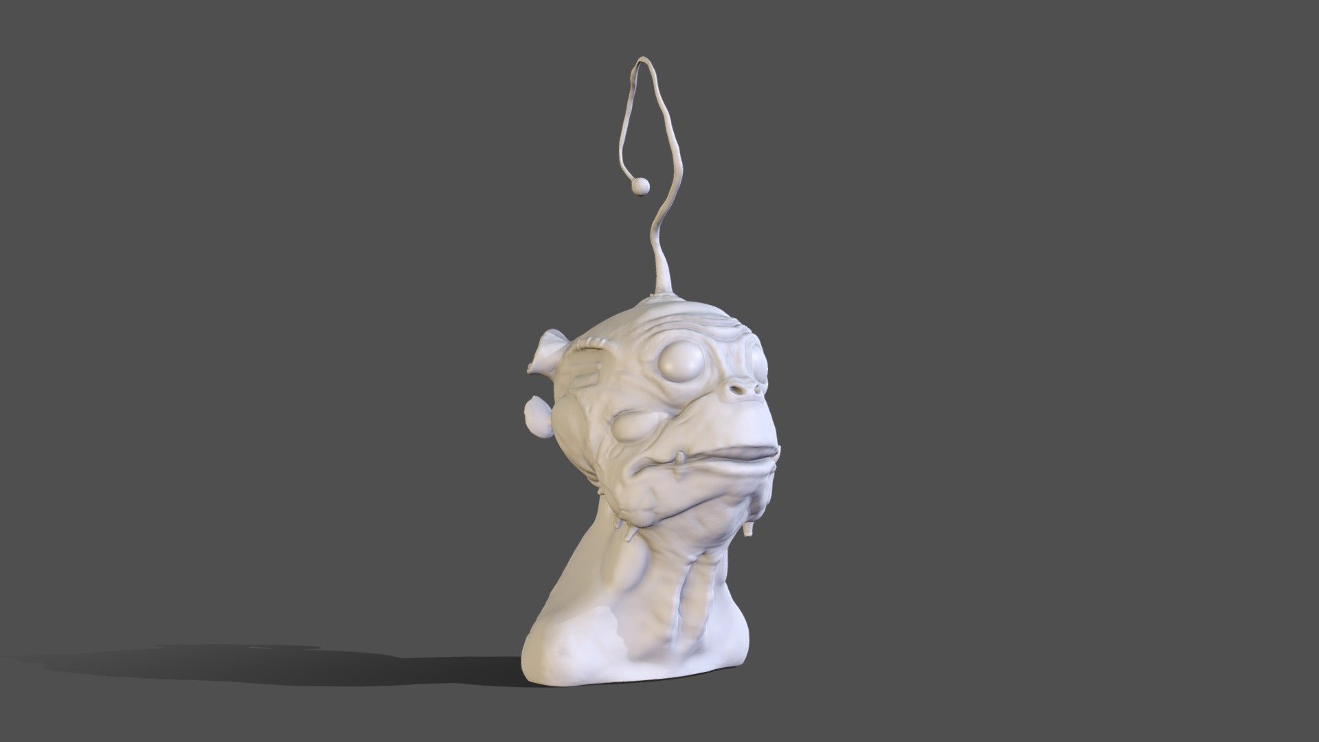 Hi-Poly Creature Study - 3D Print Ready - Download Free 3D model by Biz ...