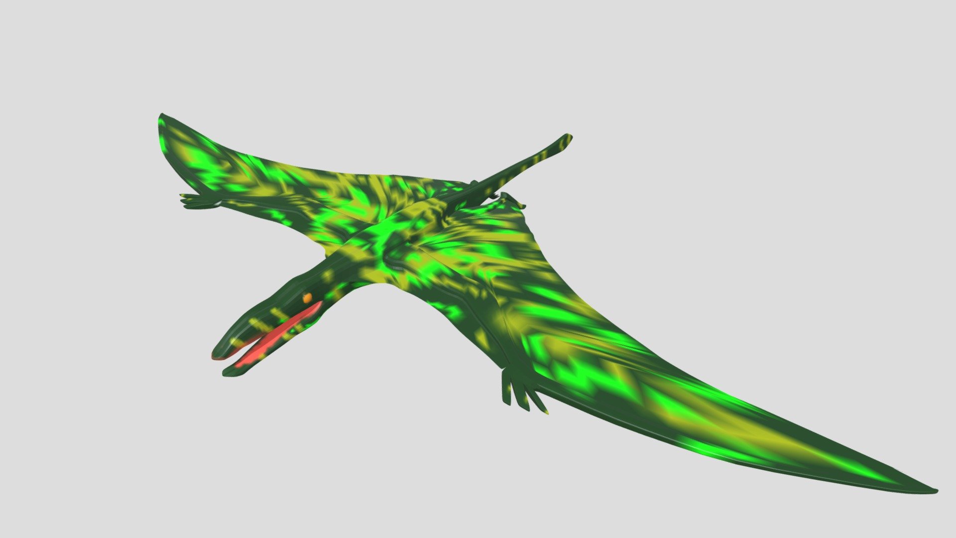 Eudimorphodon Mesh - Download Free 3D model by Modbuff (@CGreature ...