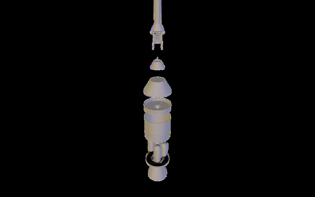 Command Service Module per KSP - 3D model by redhotita1 [fbb9cc4 ...