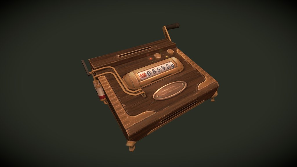 Punched-card Machine - 3D model by kli7 [fbba422] - Sketchfab