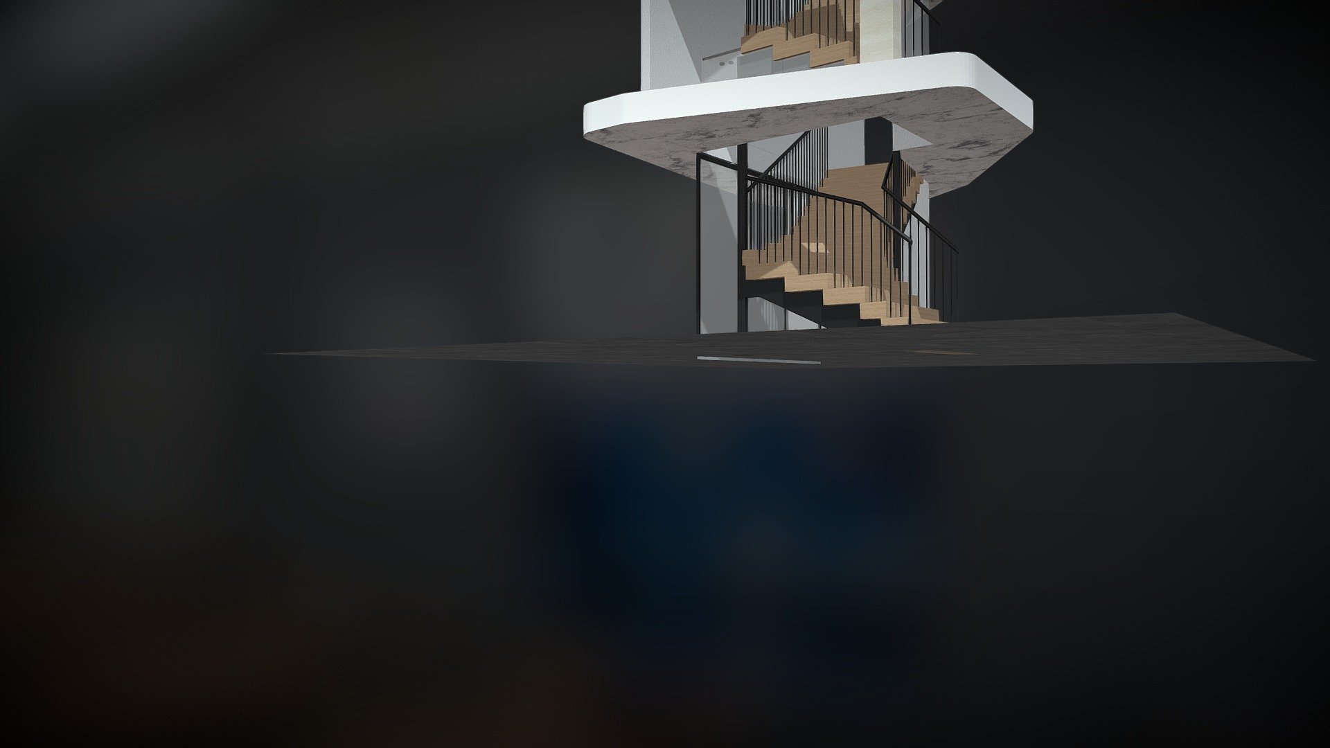 Blakstad-S Balusters B16 handrail o45 - Download Free 3D model by ...