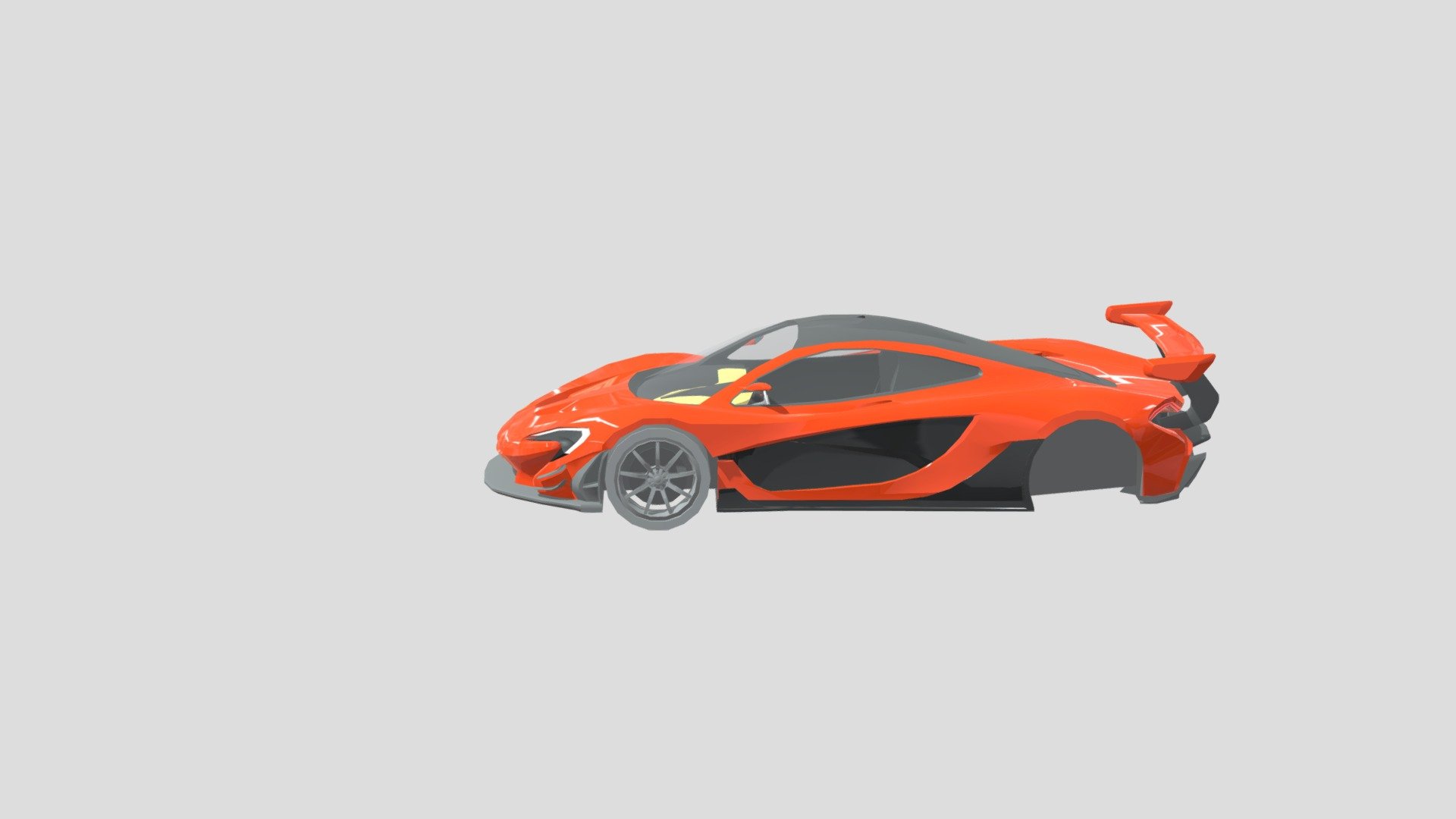 McLaren P1 GTR - 3D model by Fe4r_N [fbbb4de] - Sketchfab