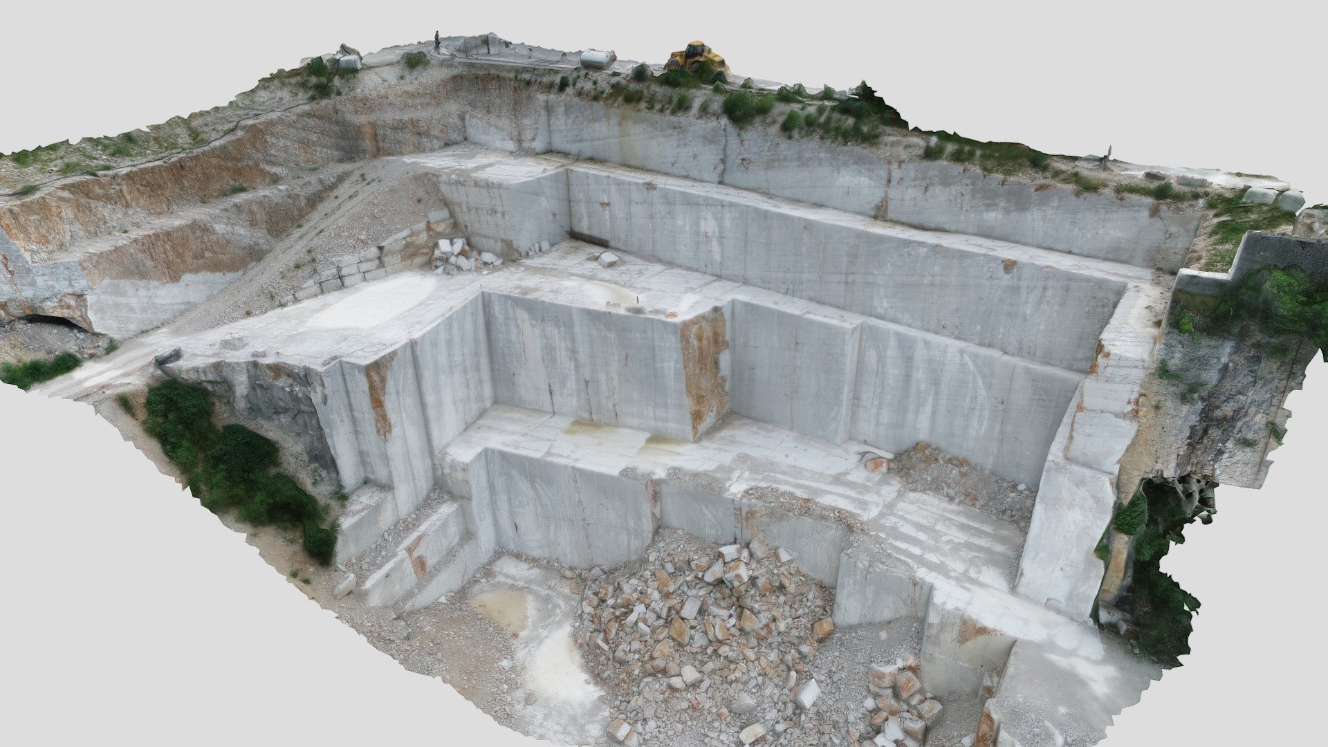Dipping strata in quarry cuts - Download Free 3D model by Amerigo ...