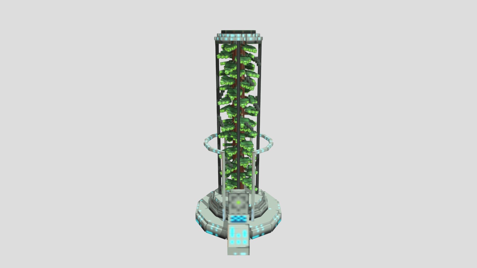 Single plant in tube - 3D model by matvoxel (@matinmirhashemi775519 ...