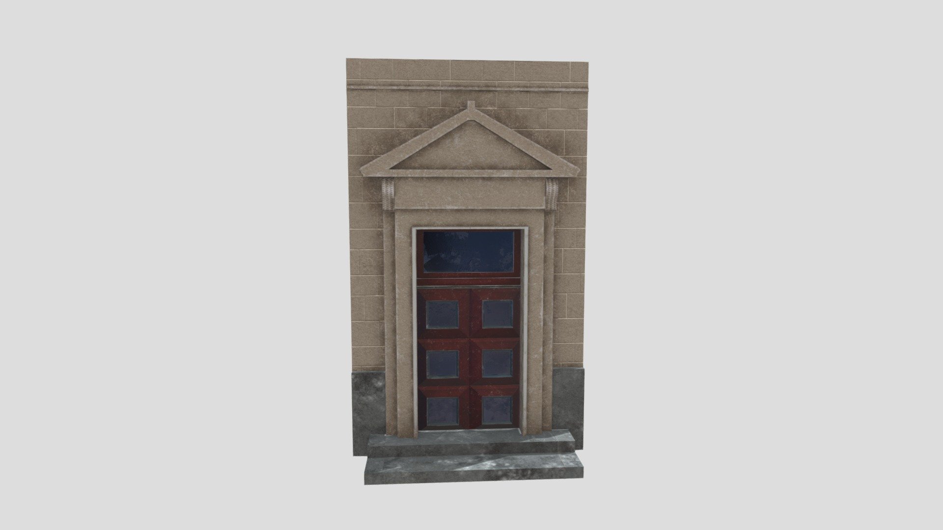 3D Door - 3D model by Jae (@Pzyckos) [fbbbd00] - Sketchfab