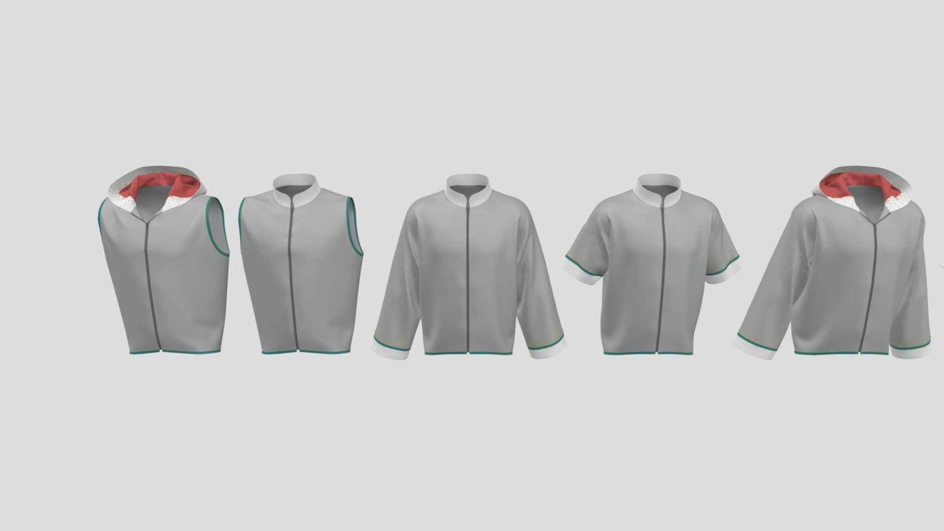 Boxing Jackets versions - 3D model by headphonizer [fbbc3c2] - Sketchfab