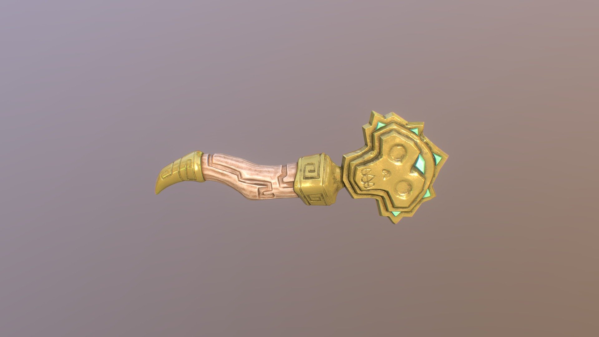 dagger wow fan art - 3D model by Hesfox [fbbc4e1] - Sketchfab