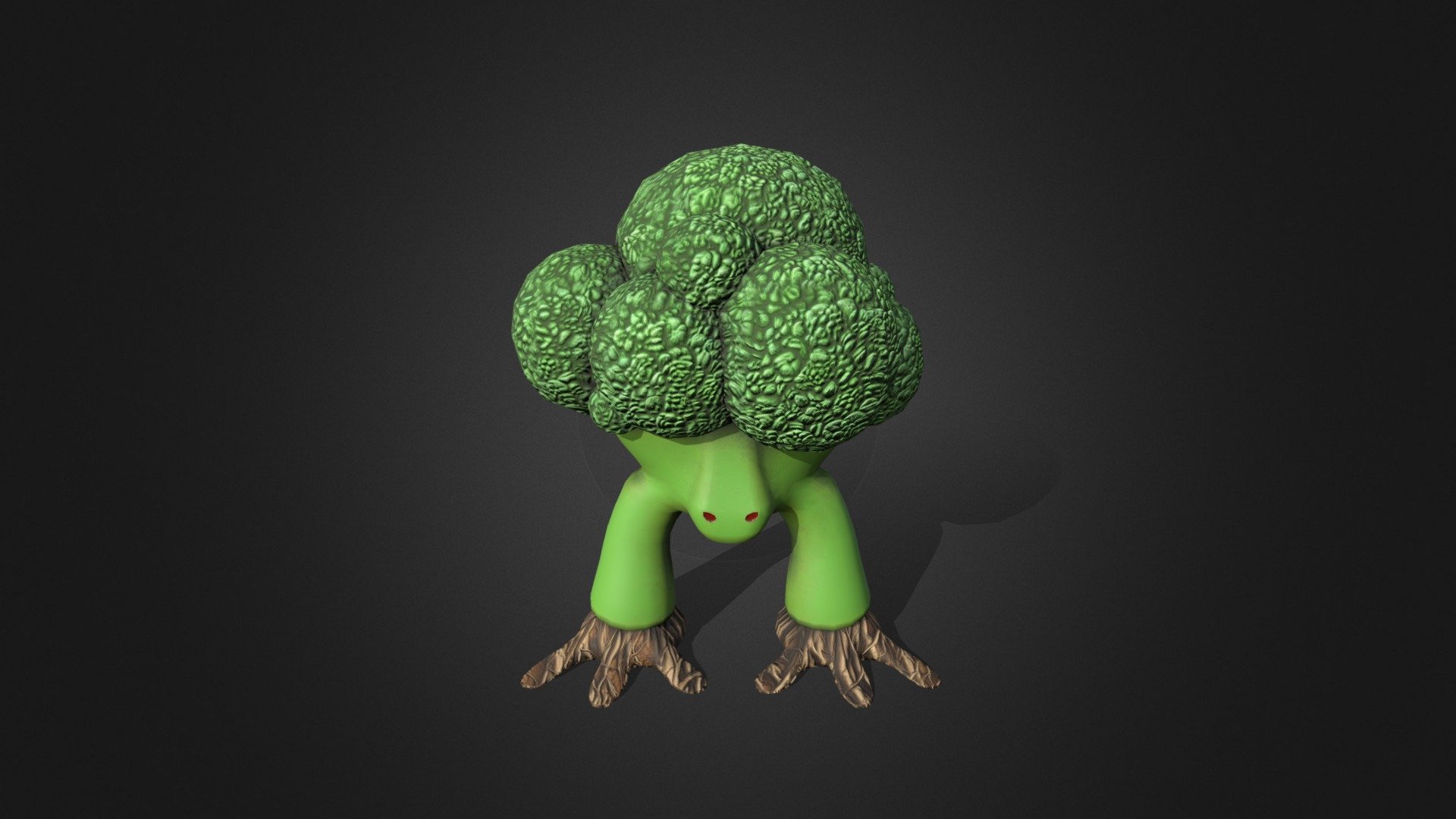 Basic Broccoli Monster - Download Free 3D model by tecnoxarxajr ...