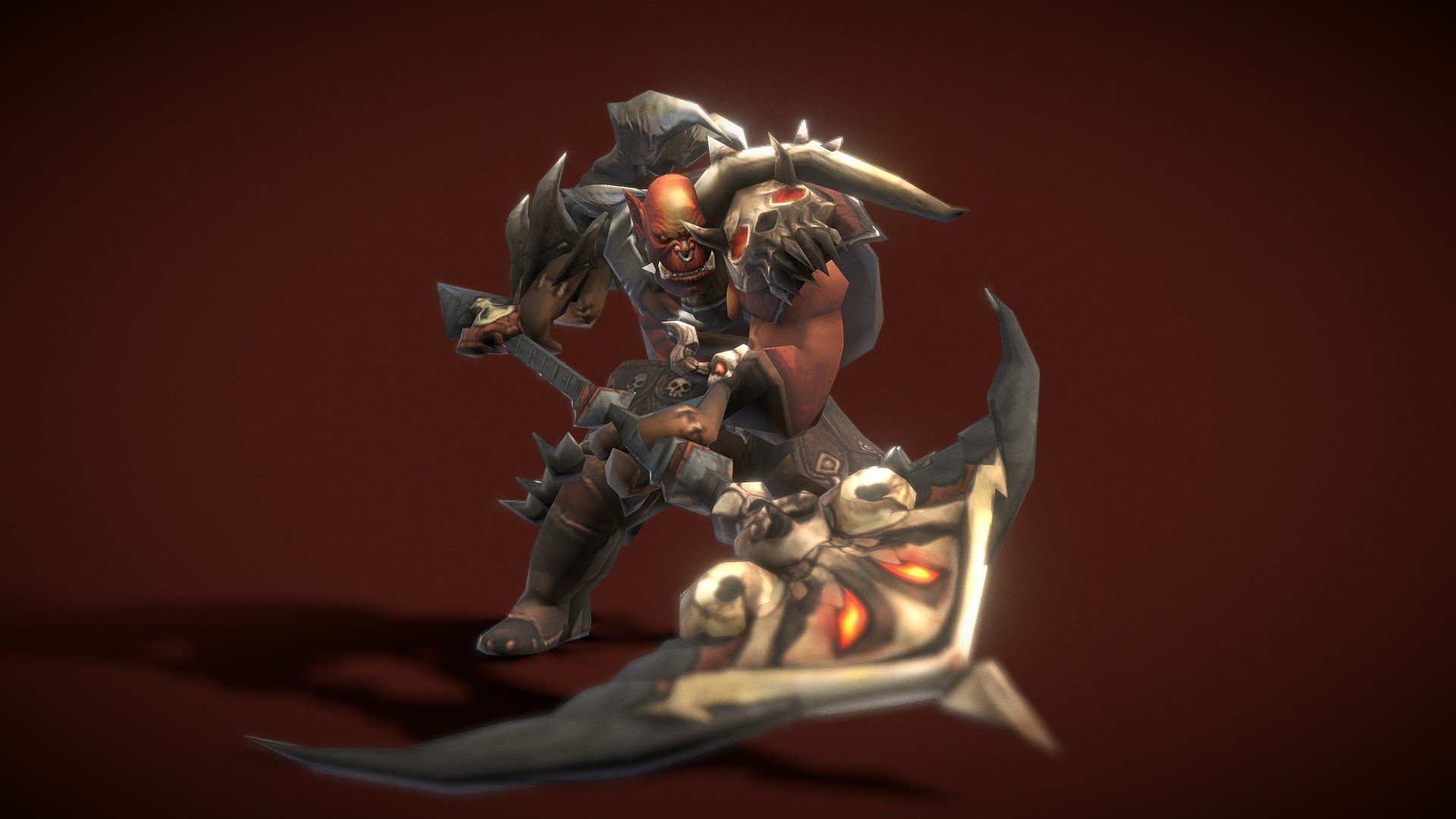 Fantasy World Craft - Azog - 3D model by momomo (@F-unit) [fbbccf6 ...