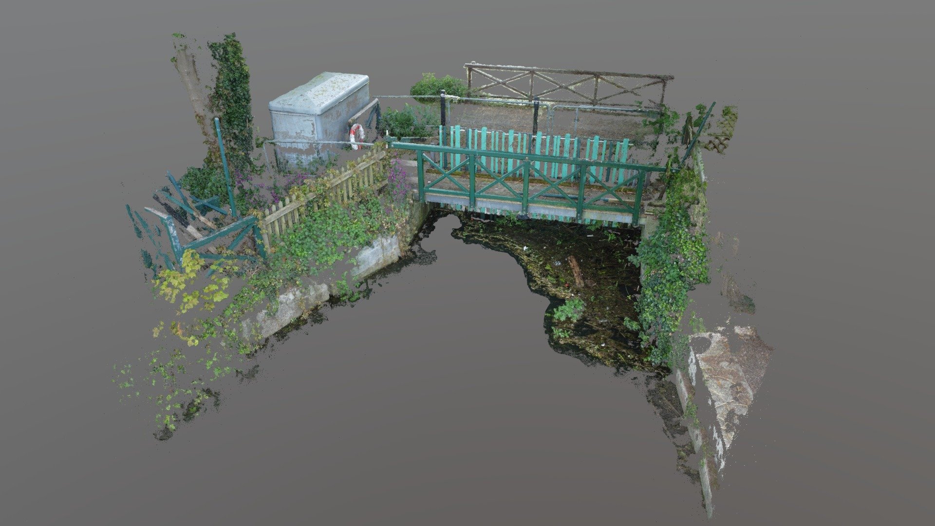 Streatley_Mill_Weir_V1_1 - 3D model by DroneEnvironmental ...