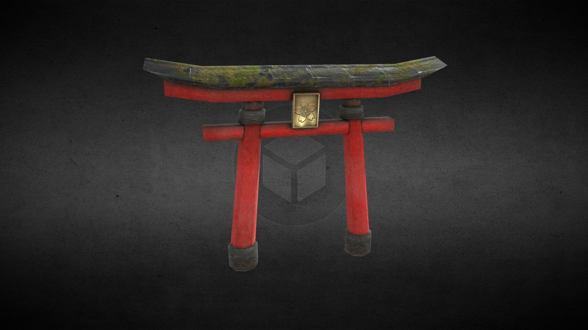 Torii Gate - 3D model by JessFreeman [fbc00e5] - Sketchfab
