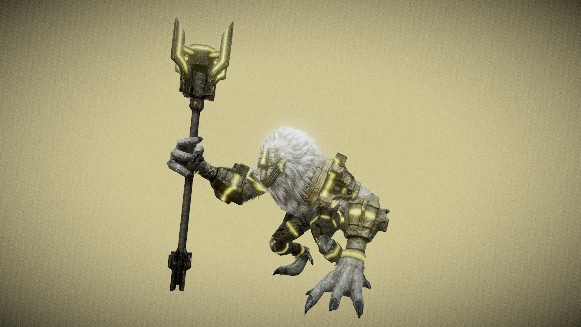 armored monkey - Buy Royalty Free 3D model by Luna Studio (@StudioLuna ...