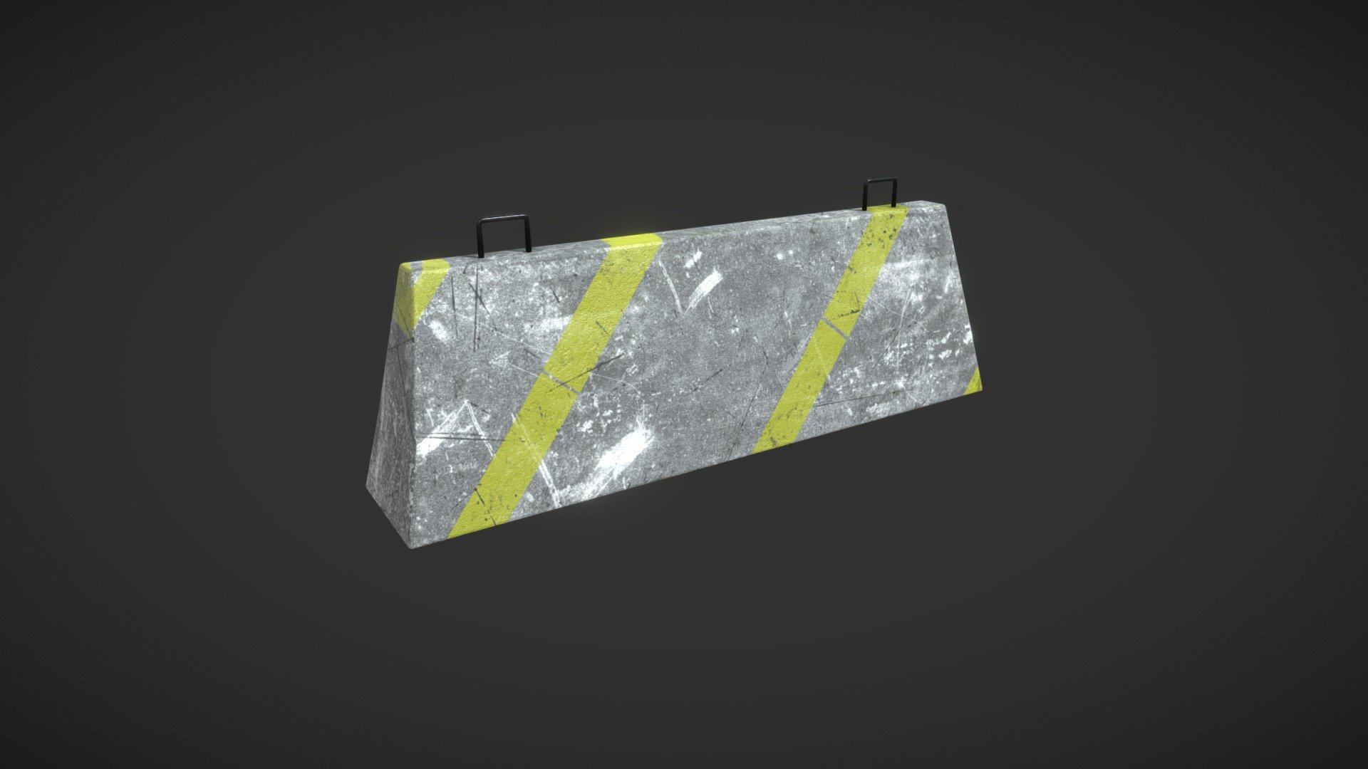 Road Blocker - Download Free 3D model by Somnath Jana (@somnathjana441 ...