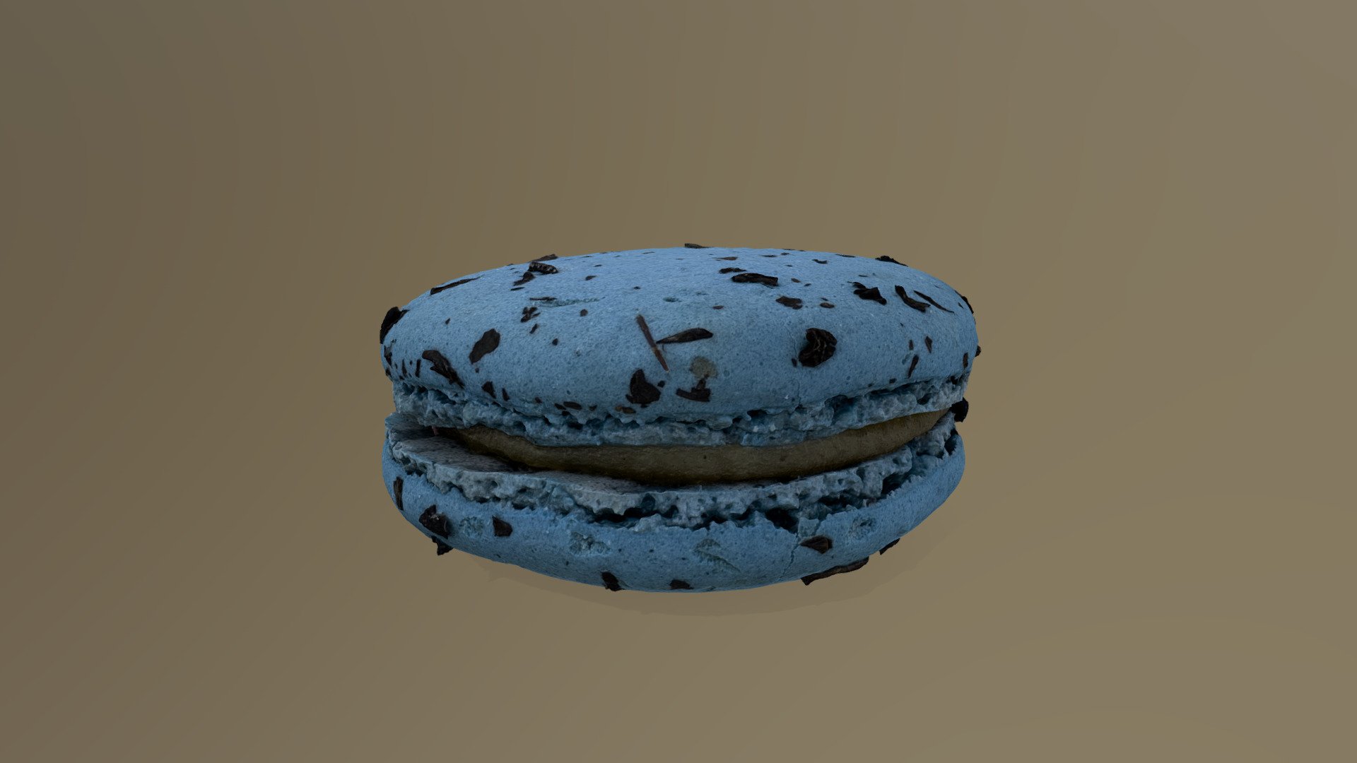 Macaron blue raw - 3D model by Specimen 3D (@specimen3d) [fbc297d ...