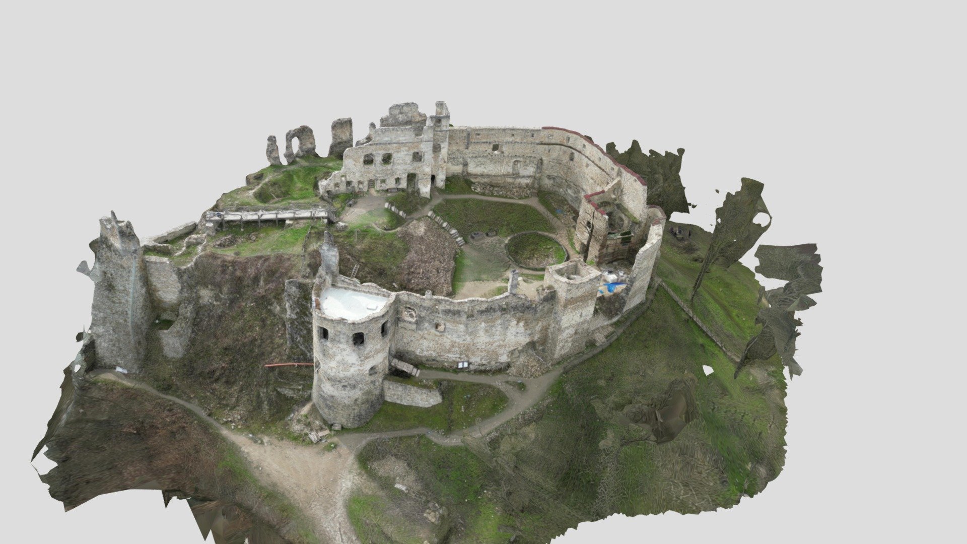 Povazsky Hrad - 3D model by pyotrF [fbc3ff8] - Sketchfab