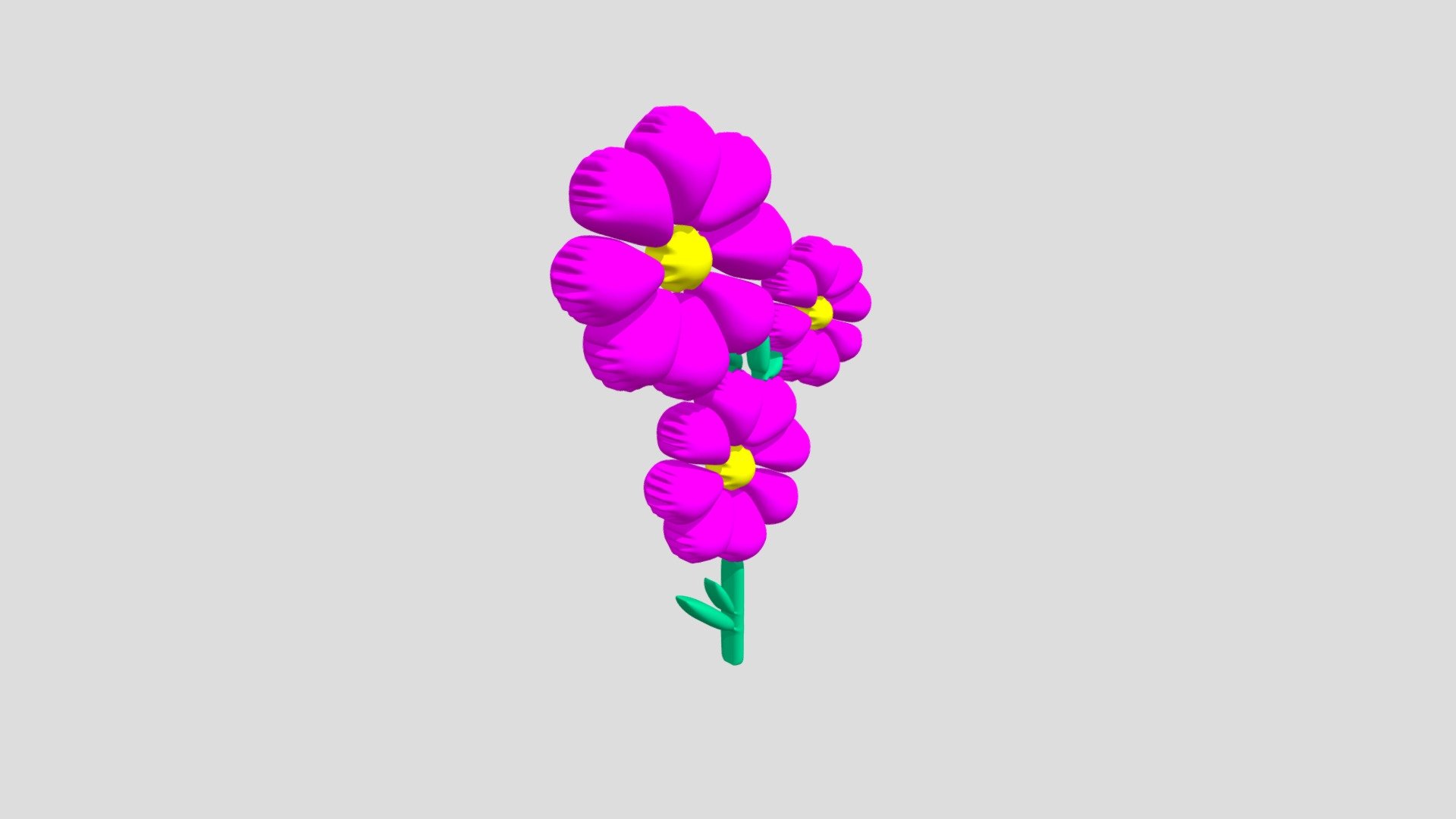 Flor - Download Free 3D model by melinam.design.studio [fbc55d4 ...