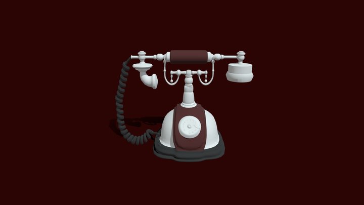 Rotary-phone 3D models - Sketchfab