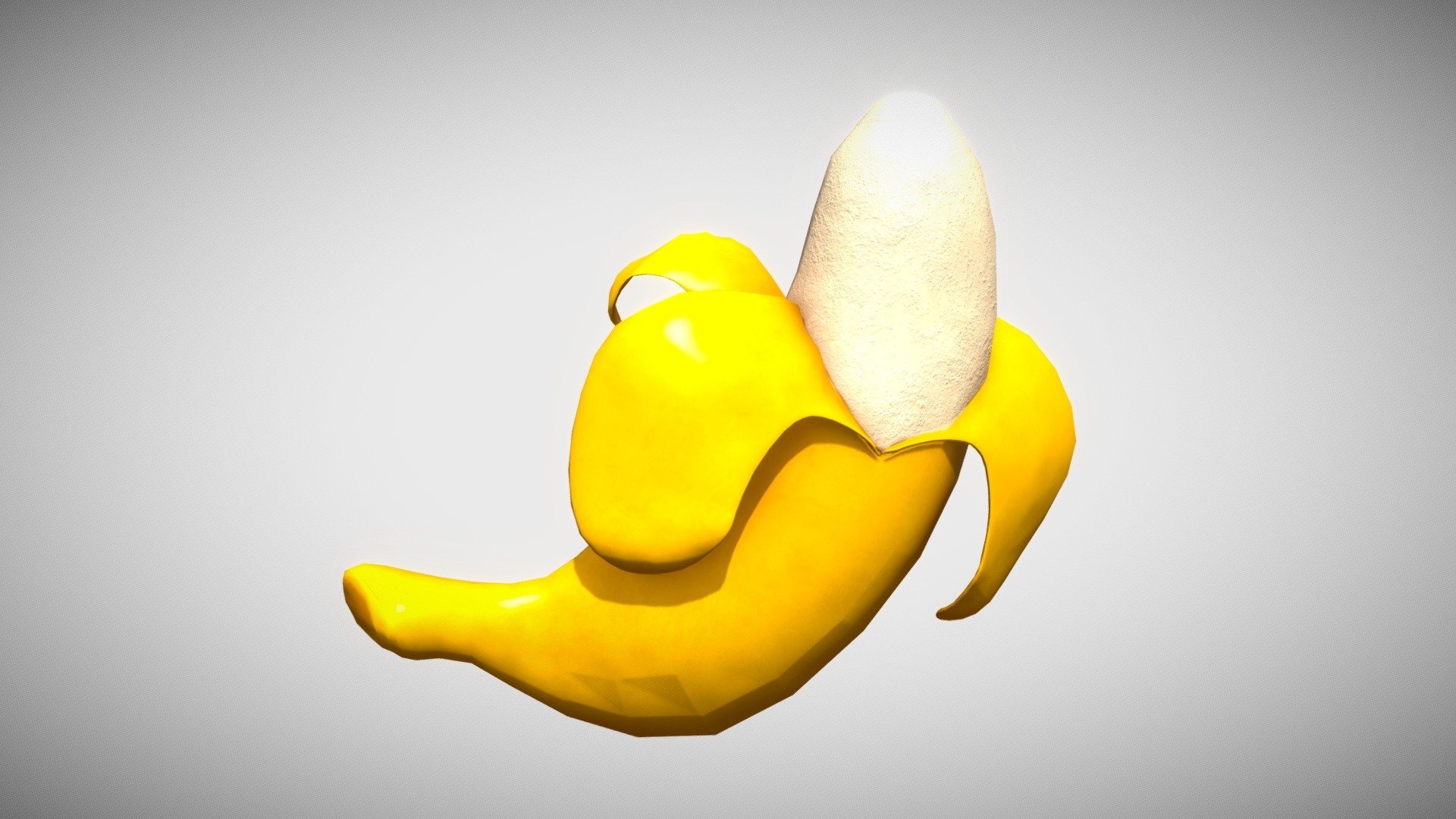 Banana - 3D model by Dizama_3D (@dizama3d) [fbc68ef] - Sketchfab