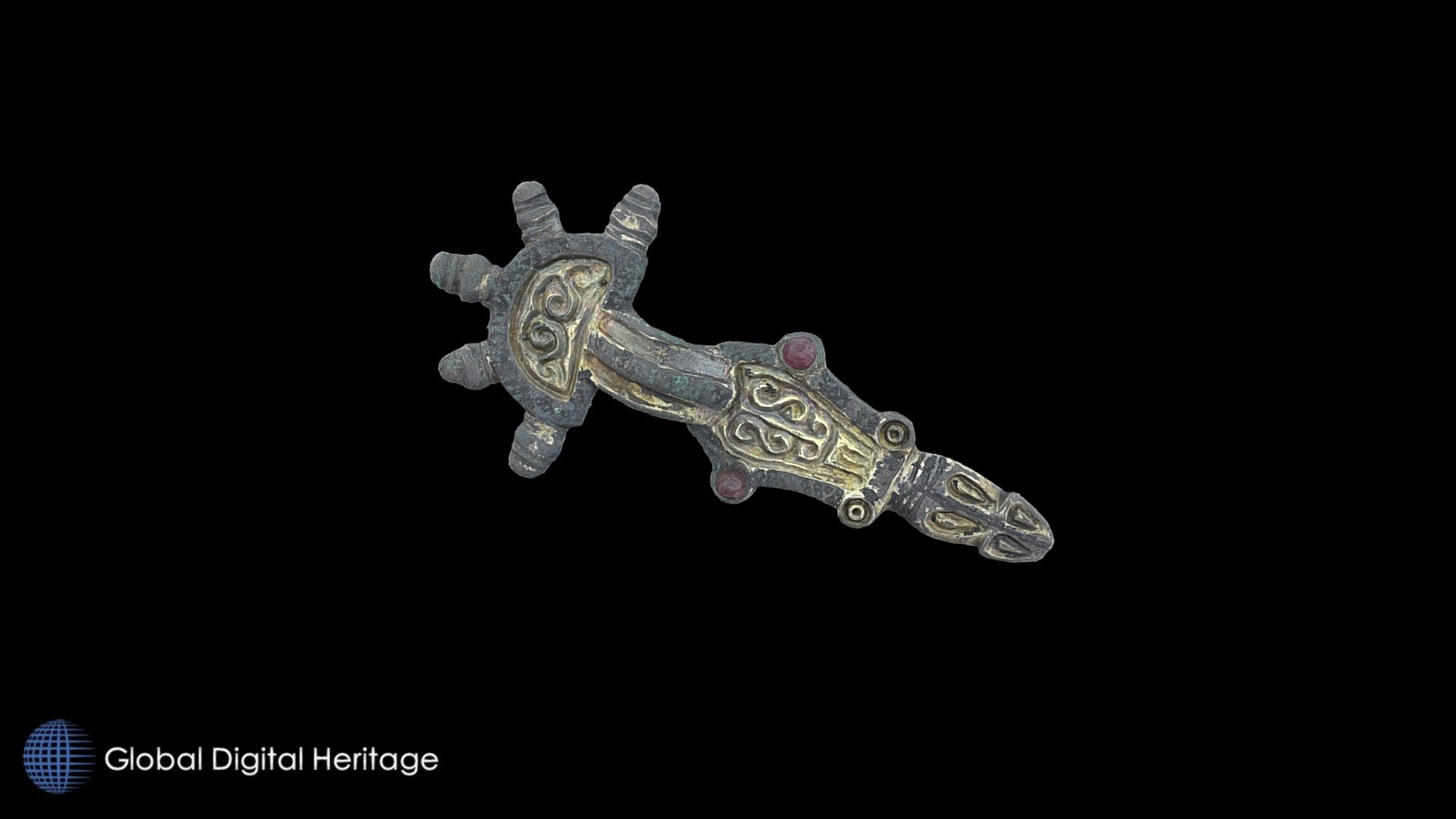 Ostrogothic fibula, National Museum, Sarajevo - Download Free 3D model ...