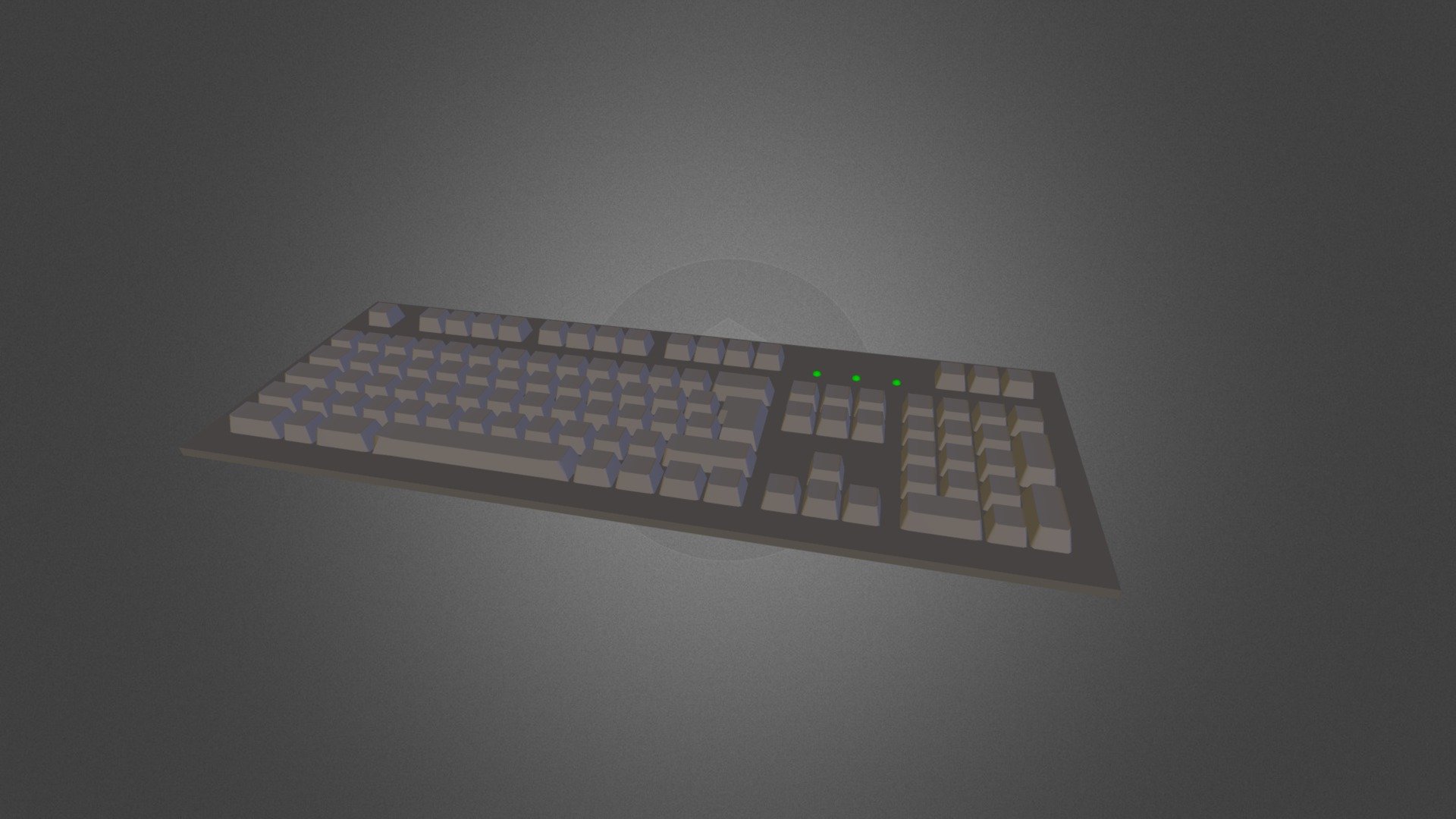 Teclado - 3D model by FiruLAD [fbc6f96] - Sketchfab