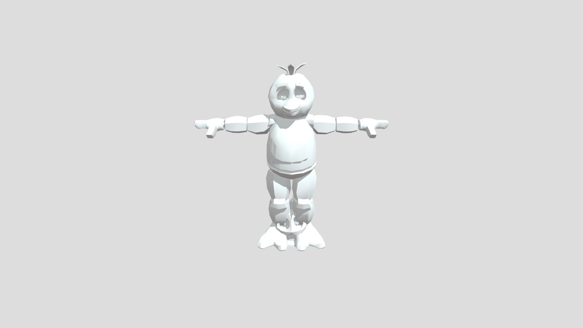 Stylized Chica - Download Free 3D model by byterbrod [fbc744b] - Sketchfab