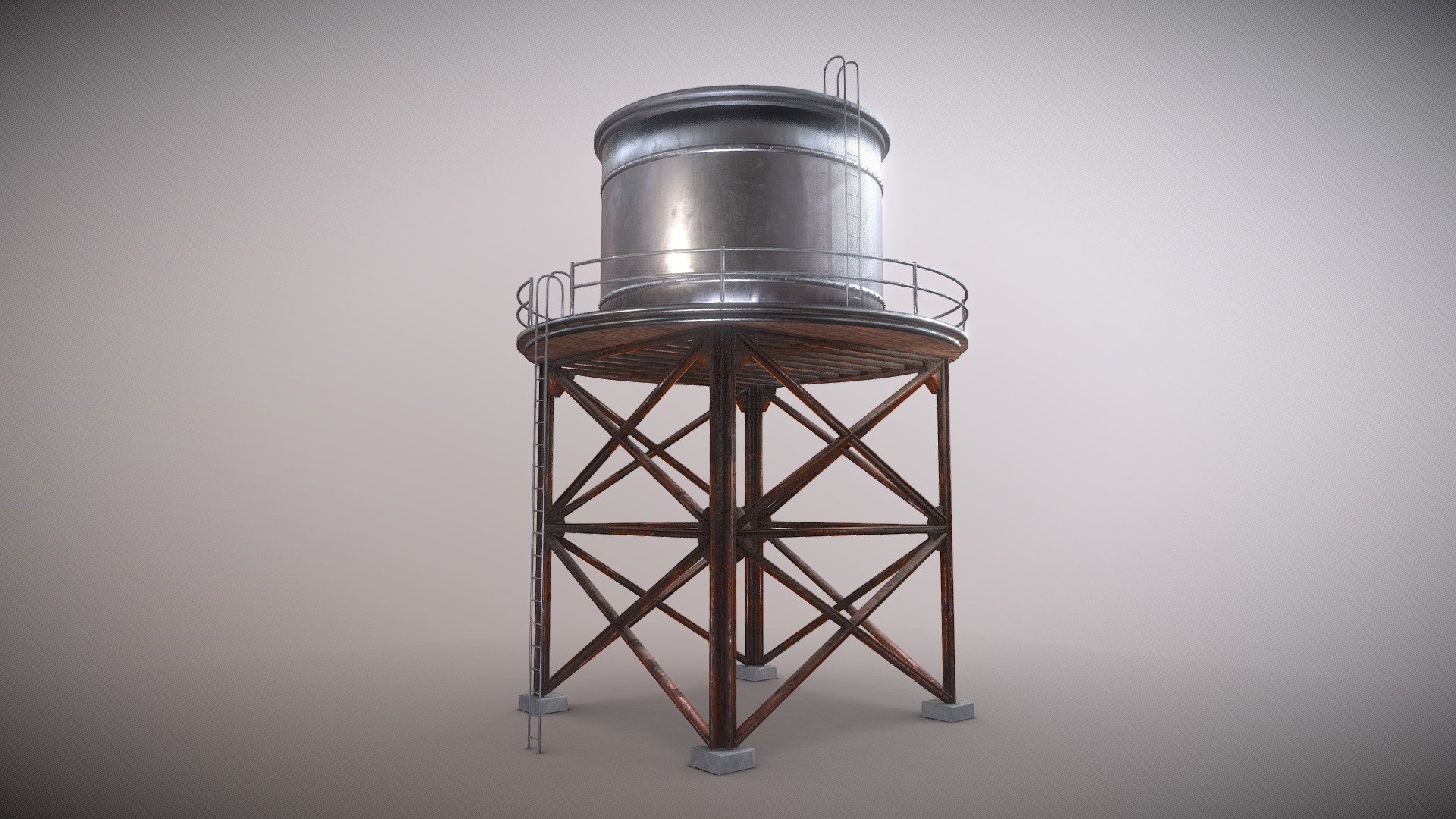 Water Tank - 3D model by okansimsek [fbc7a48] - Sketchfab