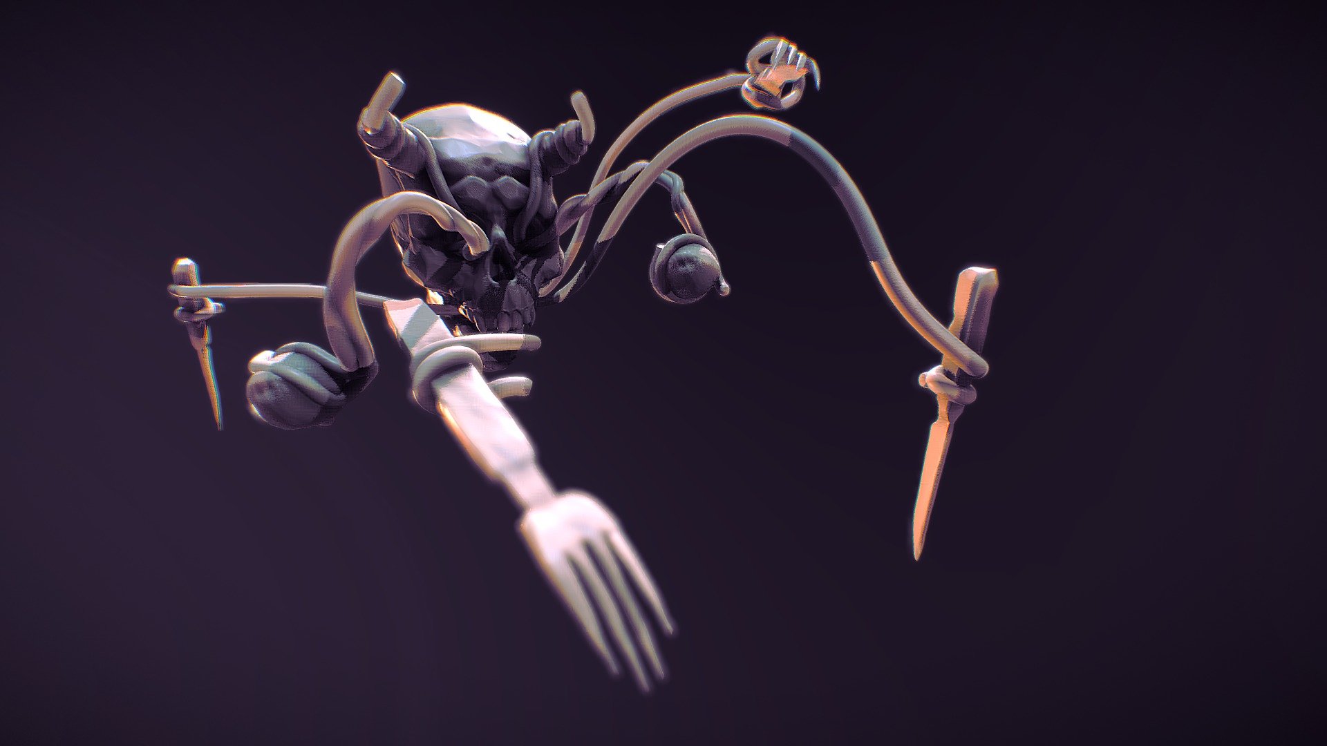 Skelli Spaghetti - 3D model by Yan Jorge (@RD5500) [fbc8536] - Sketchfab