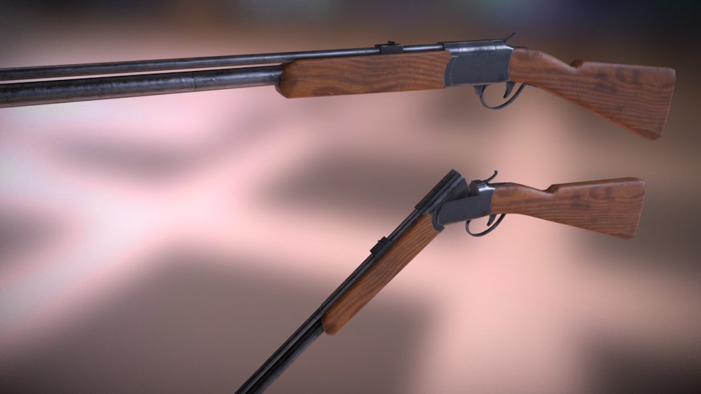 Shotgun - 3D model by ivostrikov [fbca914] - Sketchfab