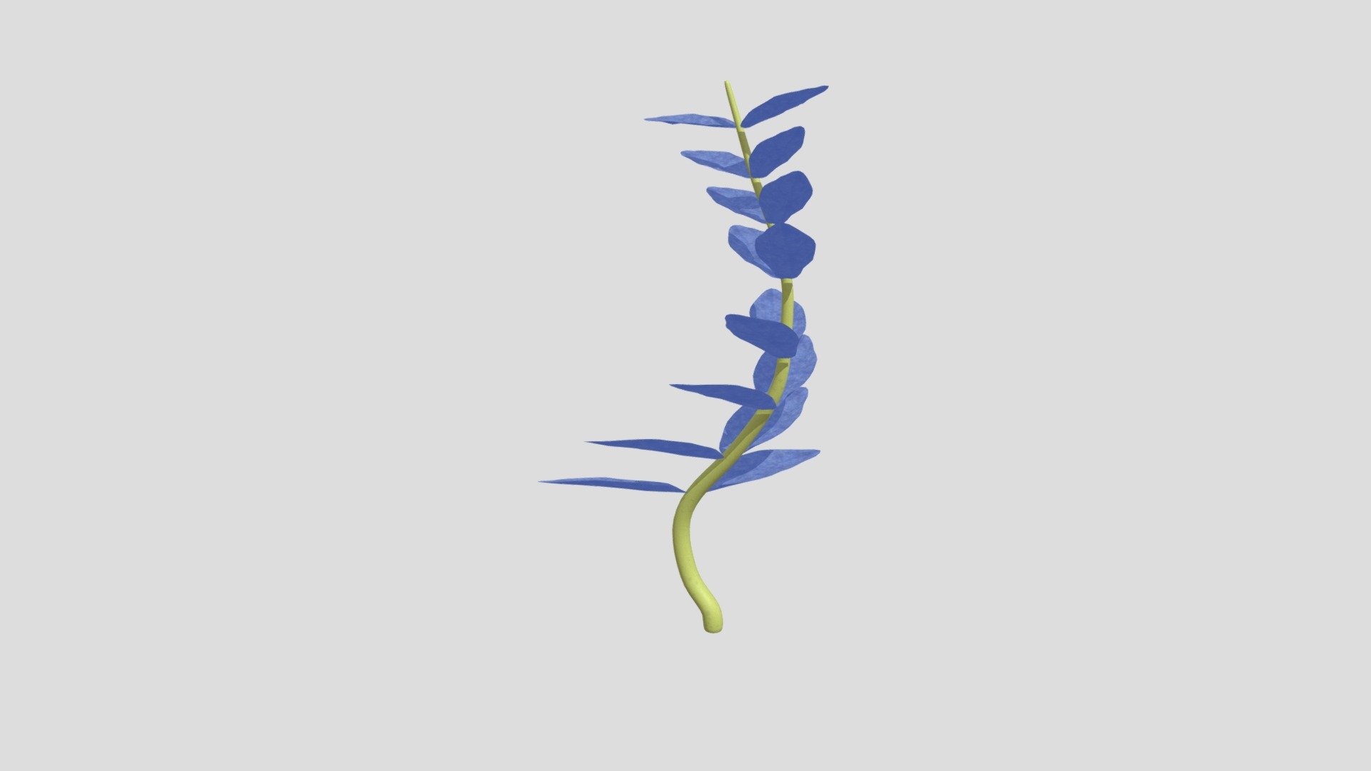 Plant_blue - Download Free 3D model by Simen N (@simenneverdalen ...