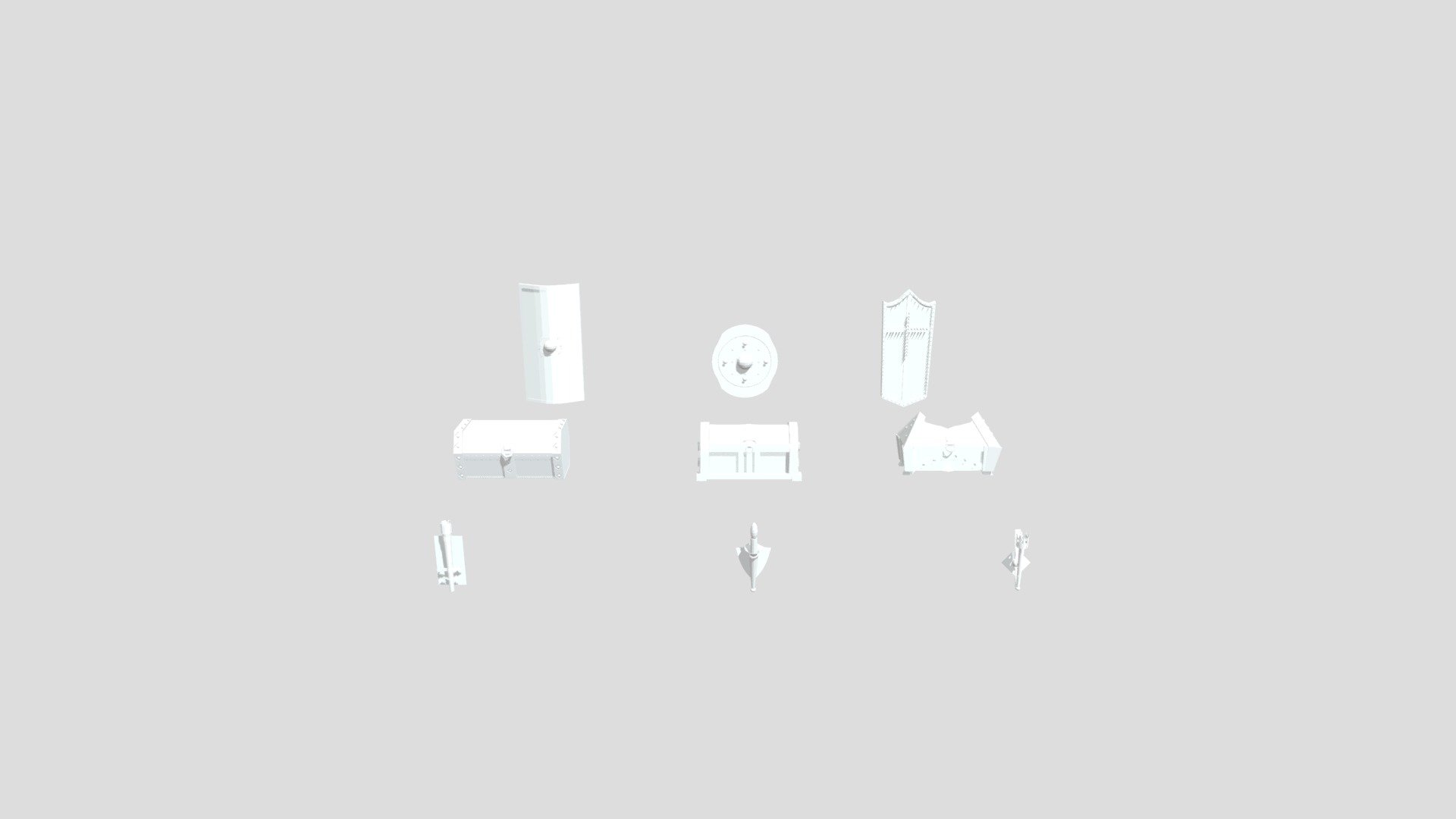 Siluets - Download Free 3D model by Defroing [fbcc968] - Sketchfab