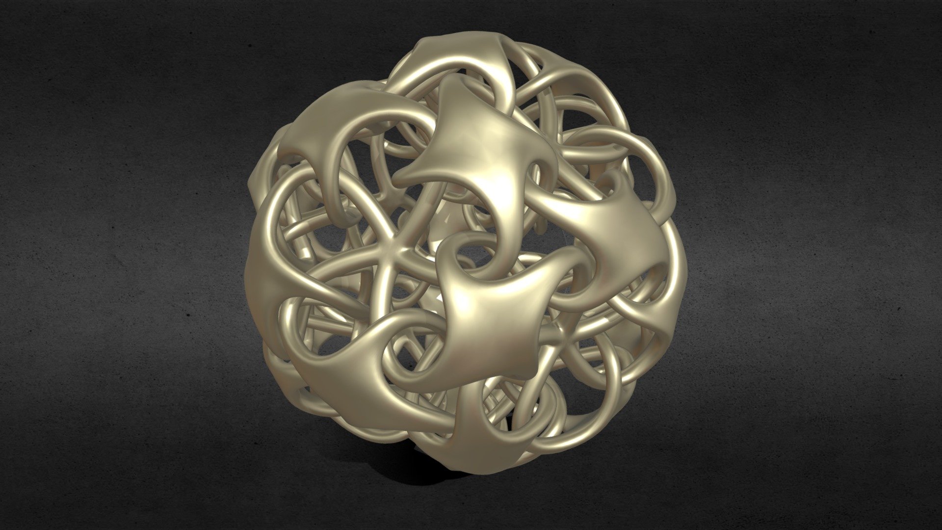 Triacontahedron Interlocking Nest - 3D model by mgfxer [fbcf830 ...