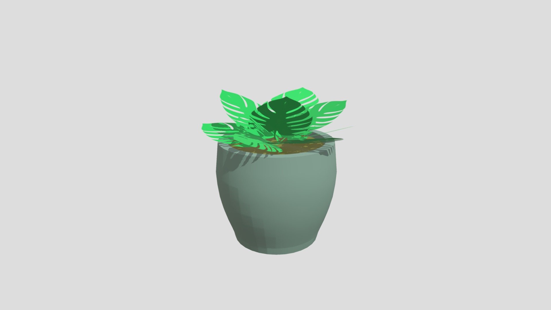 Planten pot DV - 3D model by AmazingFoxes1511 [fbcfd33] - Sketchfab