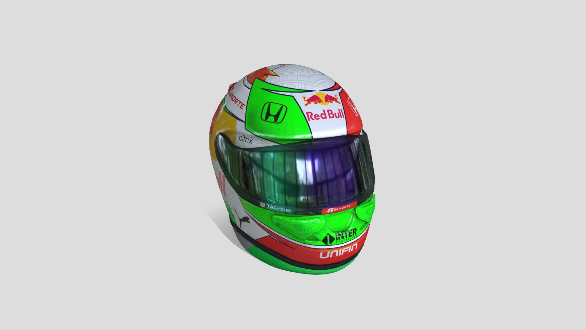 Checo Casco GPMX 2021 - 3D model by SweetKaos [fbd06be] - Sketchfab
