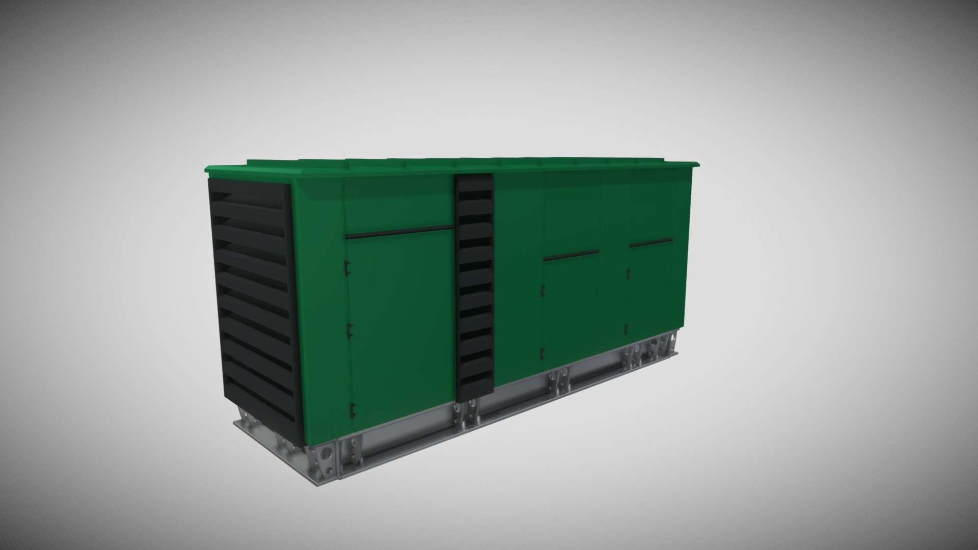 Genset - Download Free 3D model by Raj_Kumar_Jadhav (@mynameisRJ ...