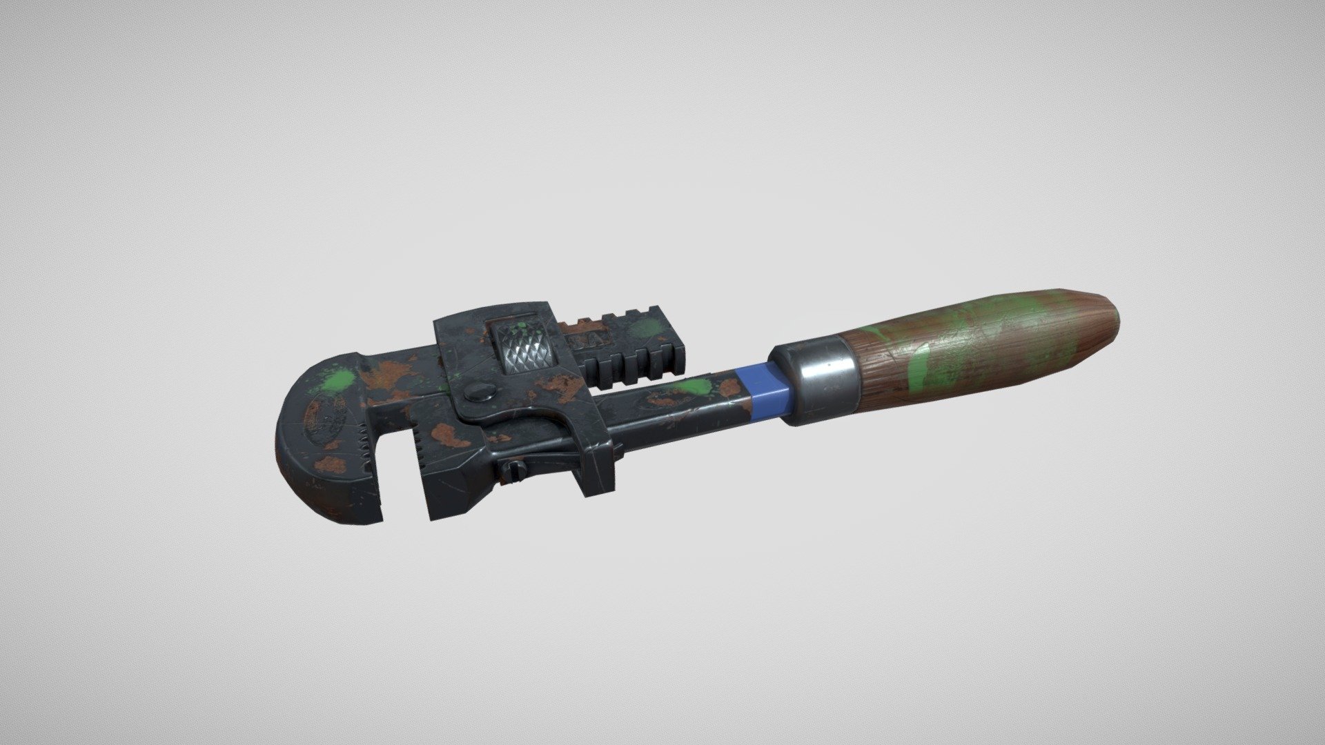 Week 19 - Wrench Texture - Download Free 3D model by KoteTheCat ...
