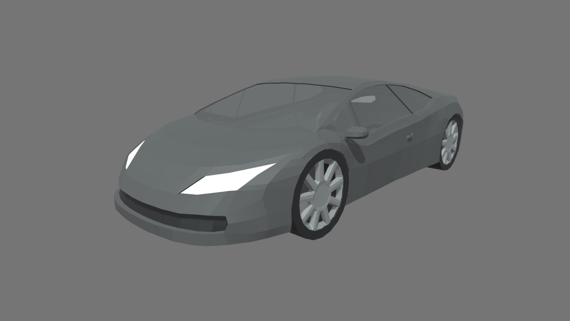 Low Poly Sport Car 01 - Buy Royalty Free 3D model by ViperJr3D [fbd5677 ...